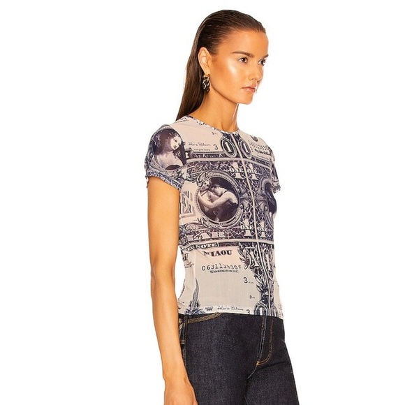 Miaou | Tops | Miaou Sheer Mini Tee | Poshmark